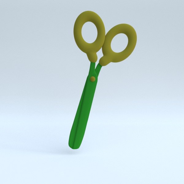 modelo 3d Tijeras de bebe - TurboSquid 1175214