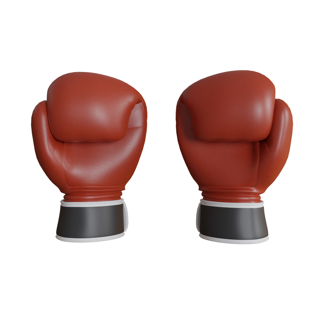 3D Boxing Gloves model - TurboSquid 1738809