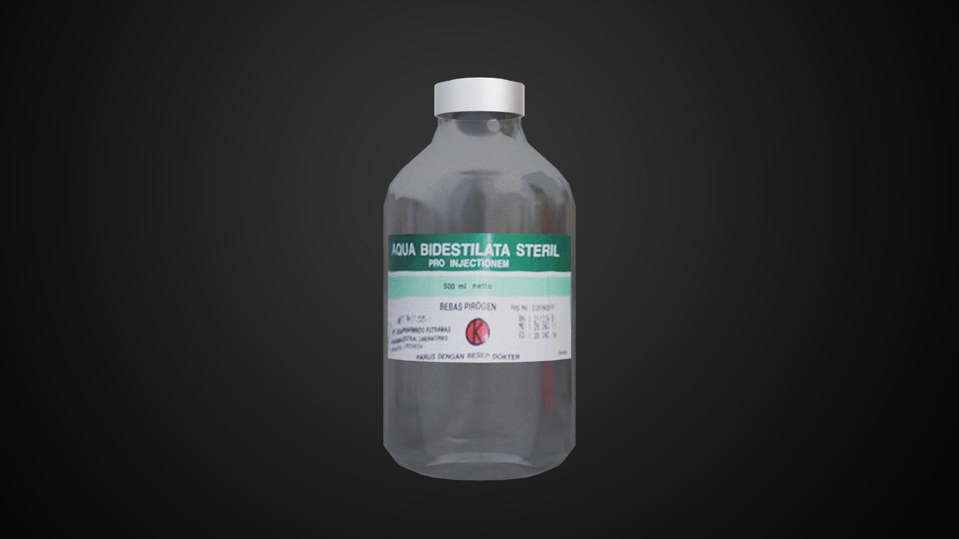 Aquades Steril Low Poly 3D model - TurboSquid 2180135