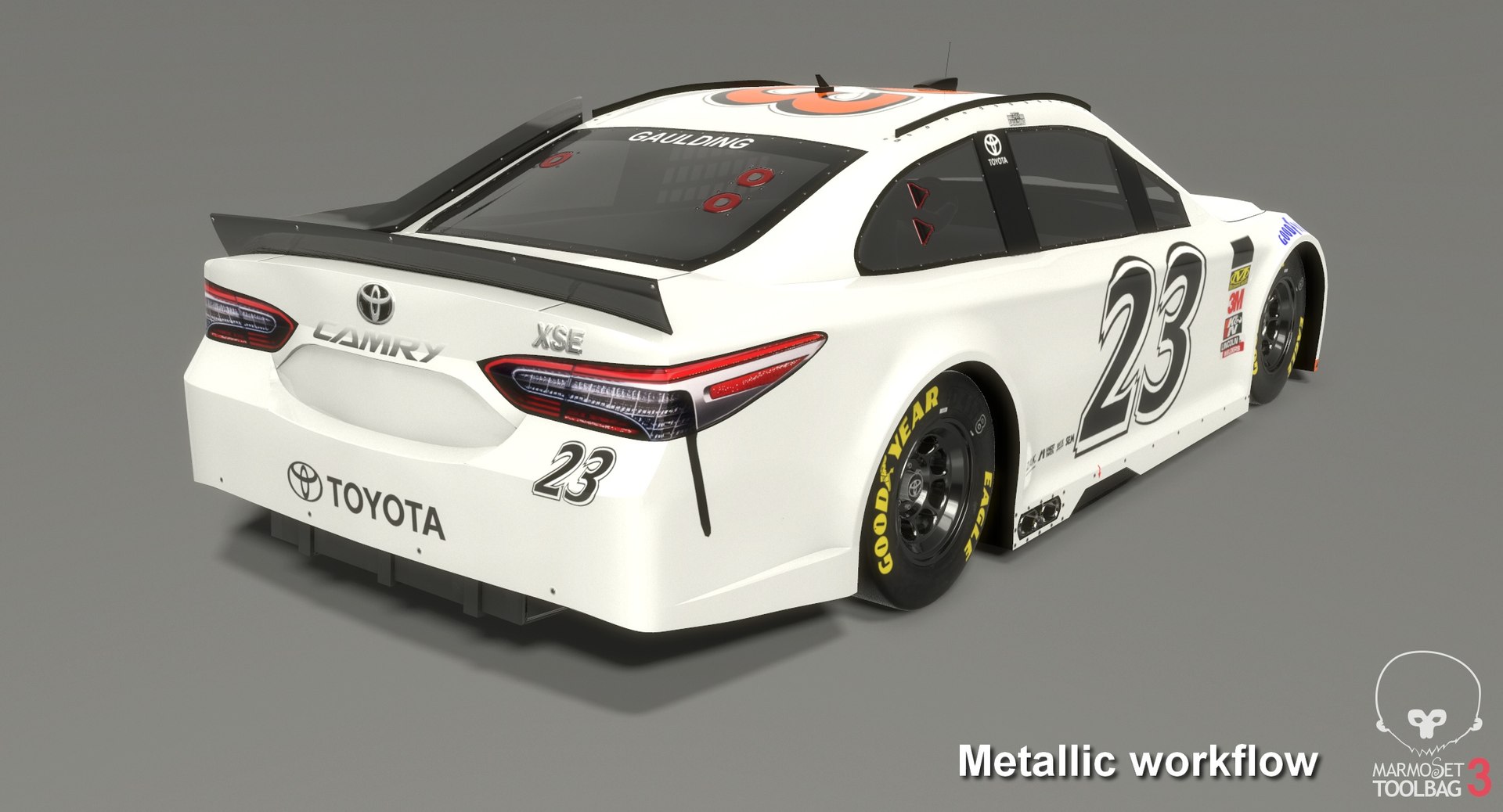 3D nascar toyota camry race car model - TurboSquid 1328712