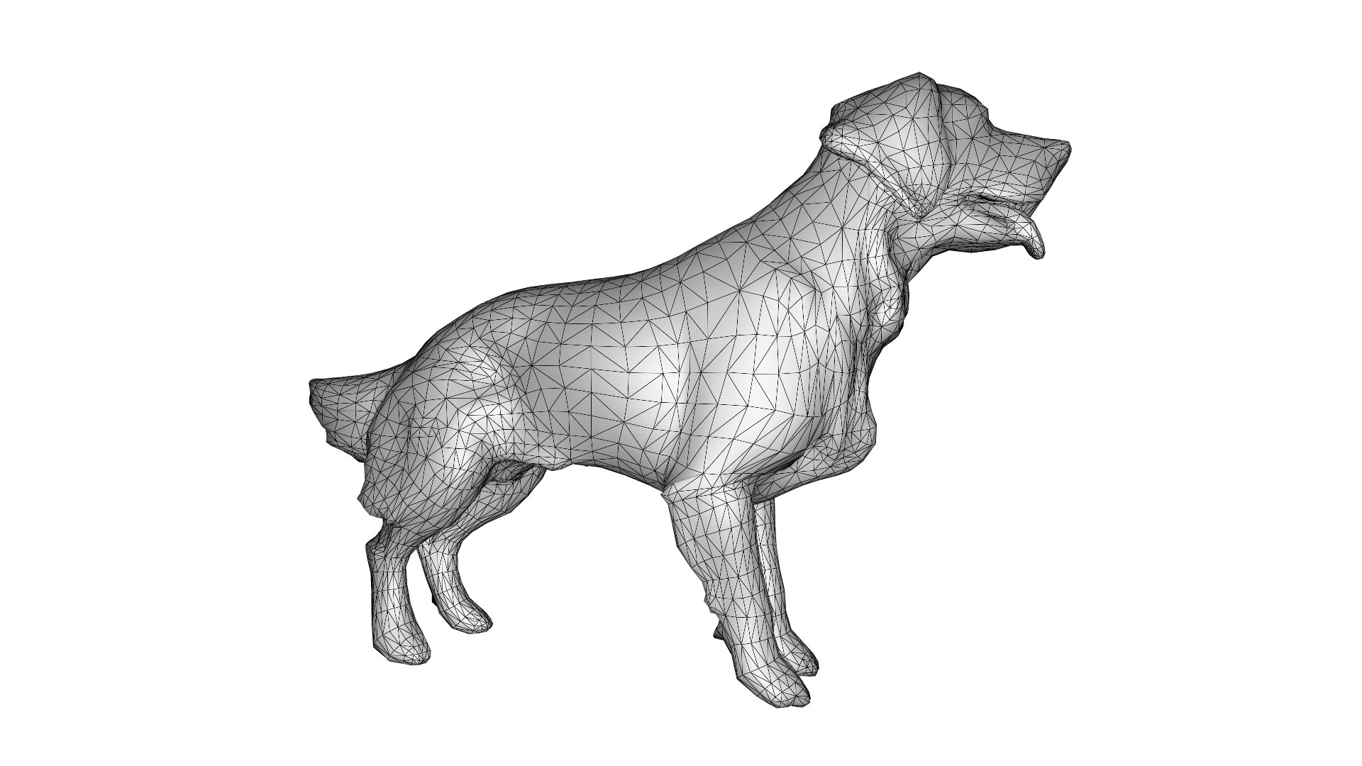 3D Golden Retriever Lowpoly Realistic - TurboSquid 2306102