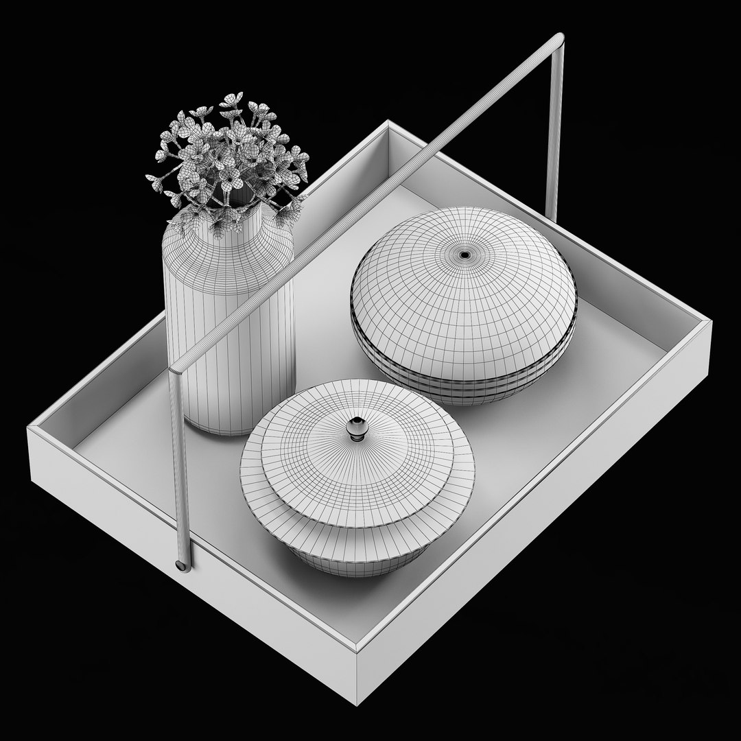 3D Chinese Tea Set 2017 - TurboSquid 2125430