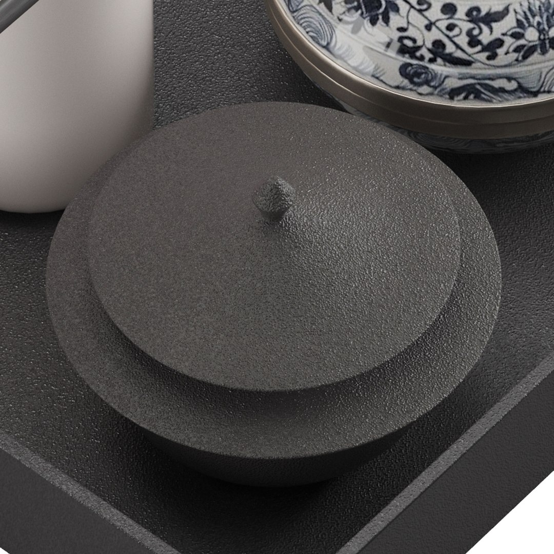 3D Chinese Tea Set 2017 - TurboSquid 2125430