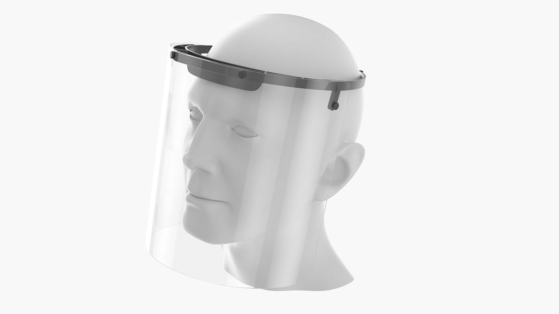 3D medical face shield - TurboSquid 1539782
