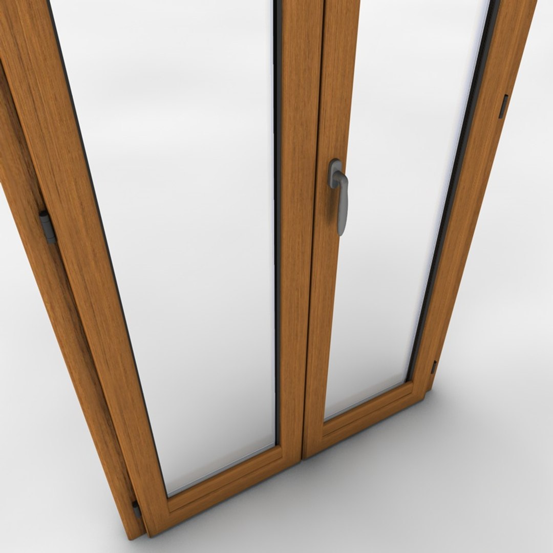 french window 3d model