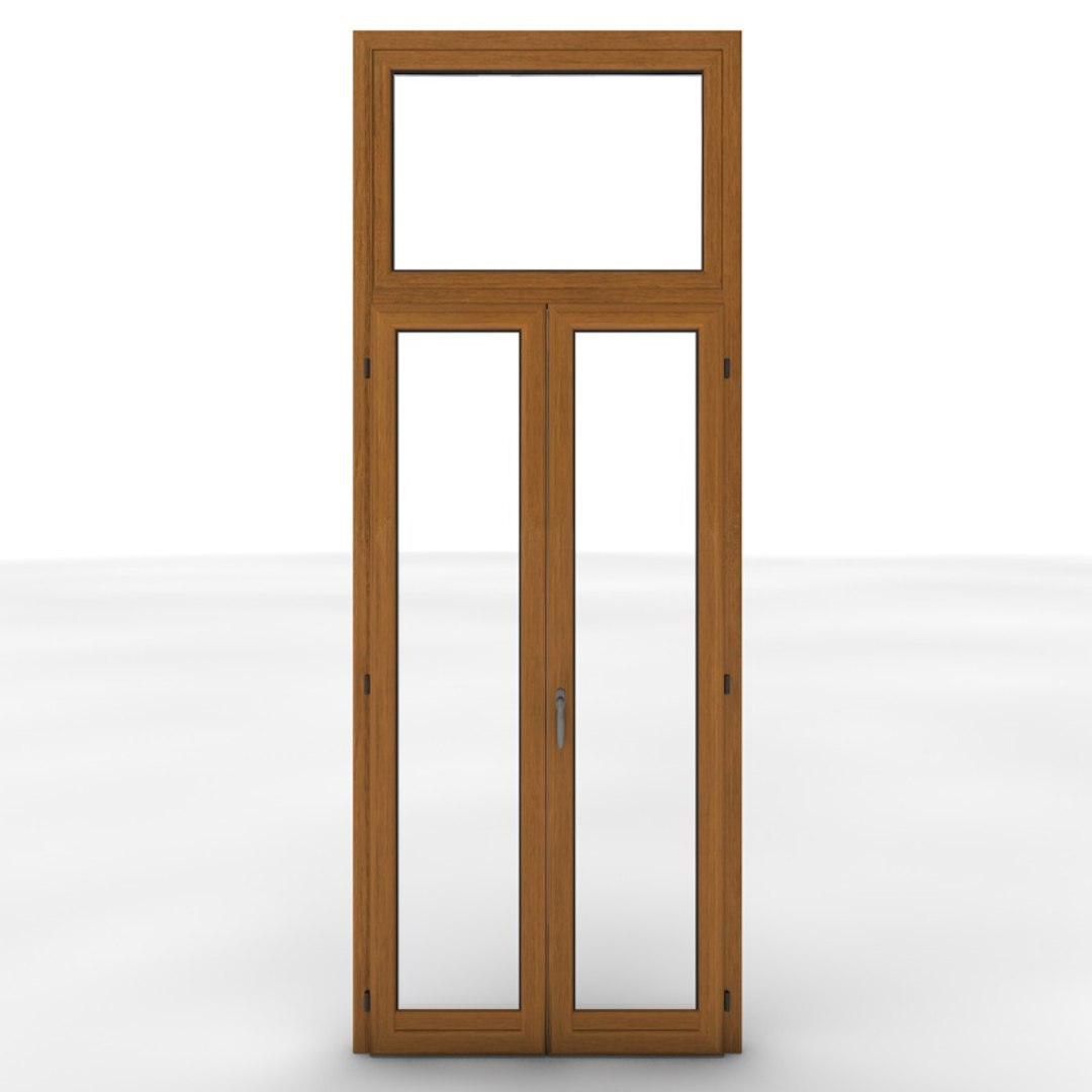 french window 3d model
