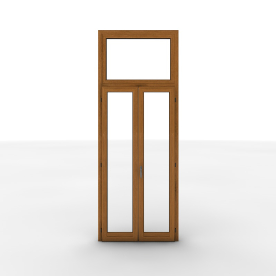 french window 3d model