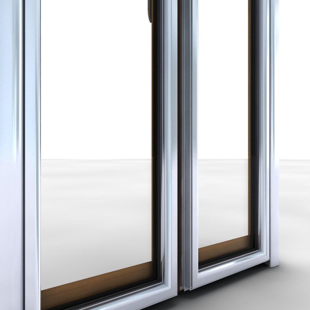 french window 3d model