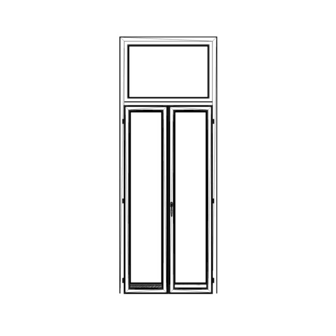 french window 3d model