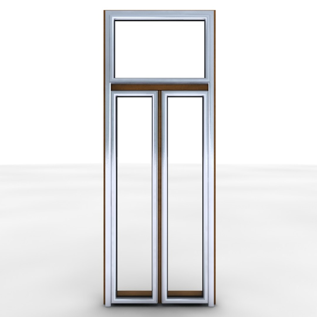french window 3d model