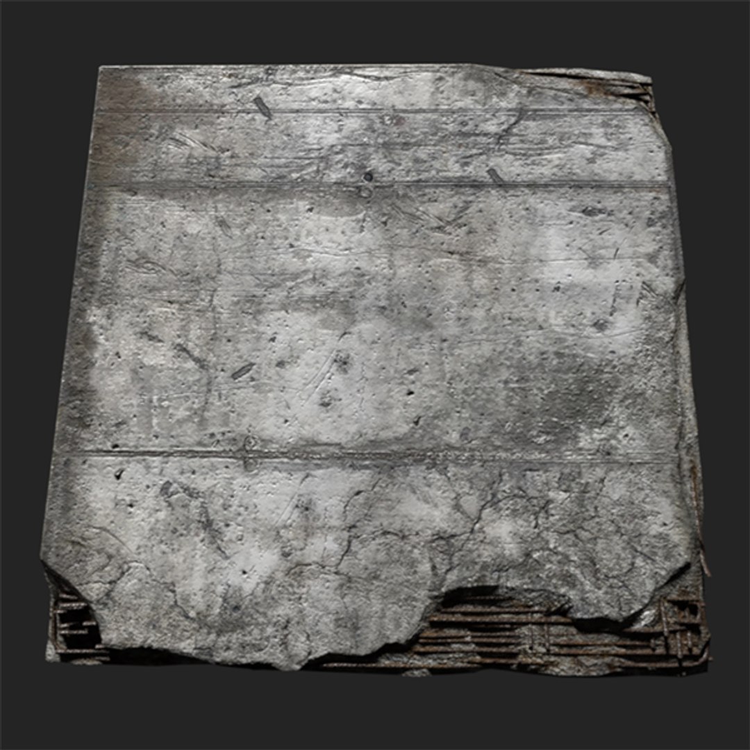 Damaged Concrete Blocks 3D - TurboSquid 1183505