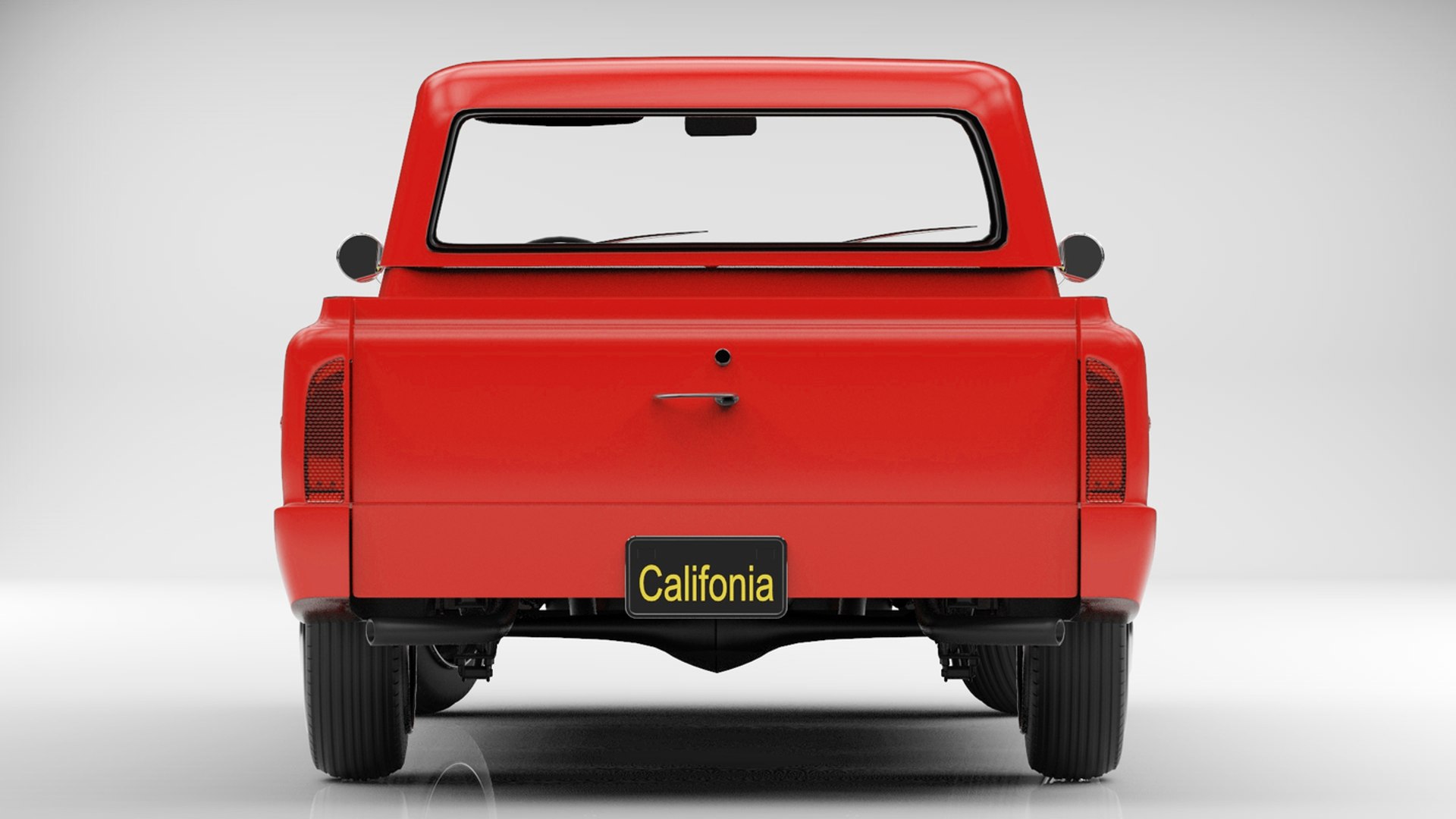 Generic Farm Pickup Truck Vehicle Model - TurboSquid 1577514