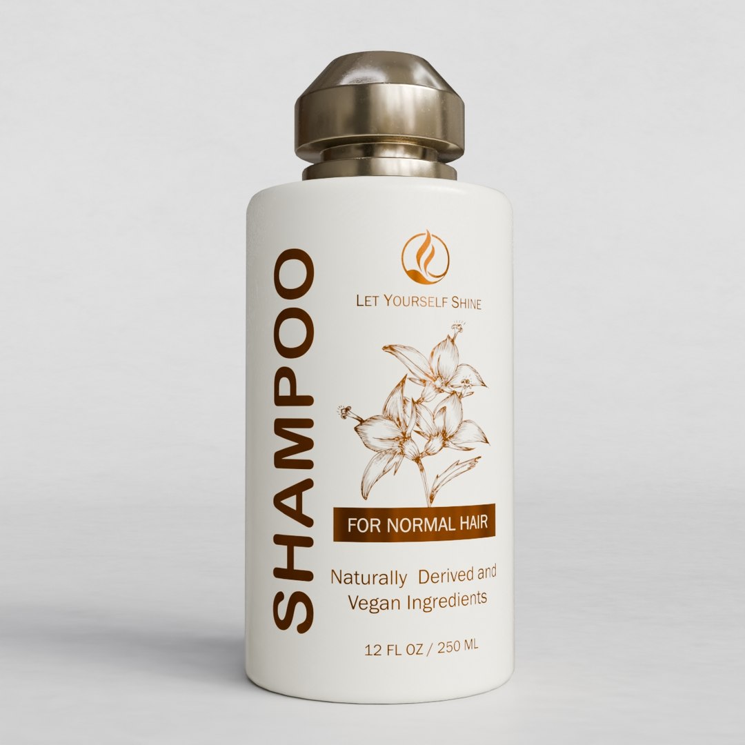 ShineOn Shampoo Model - TurboSquid 2402056