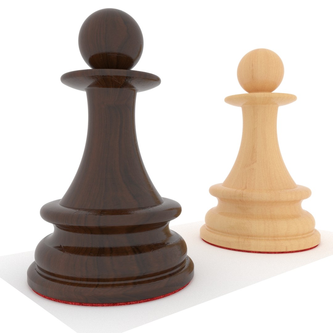 3D Pawn Chess Piece Model - TurboSquid 1819879