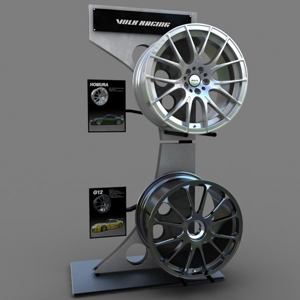 wheels rack 3d model