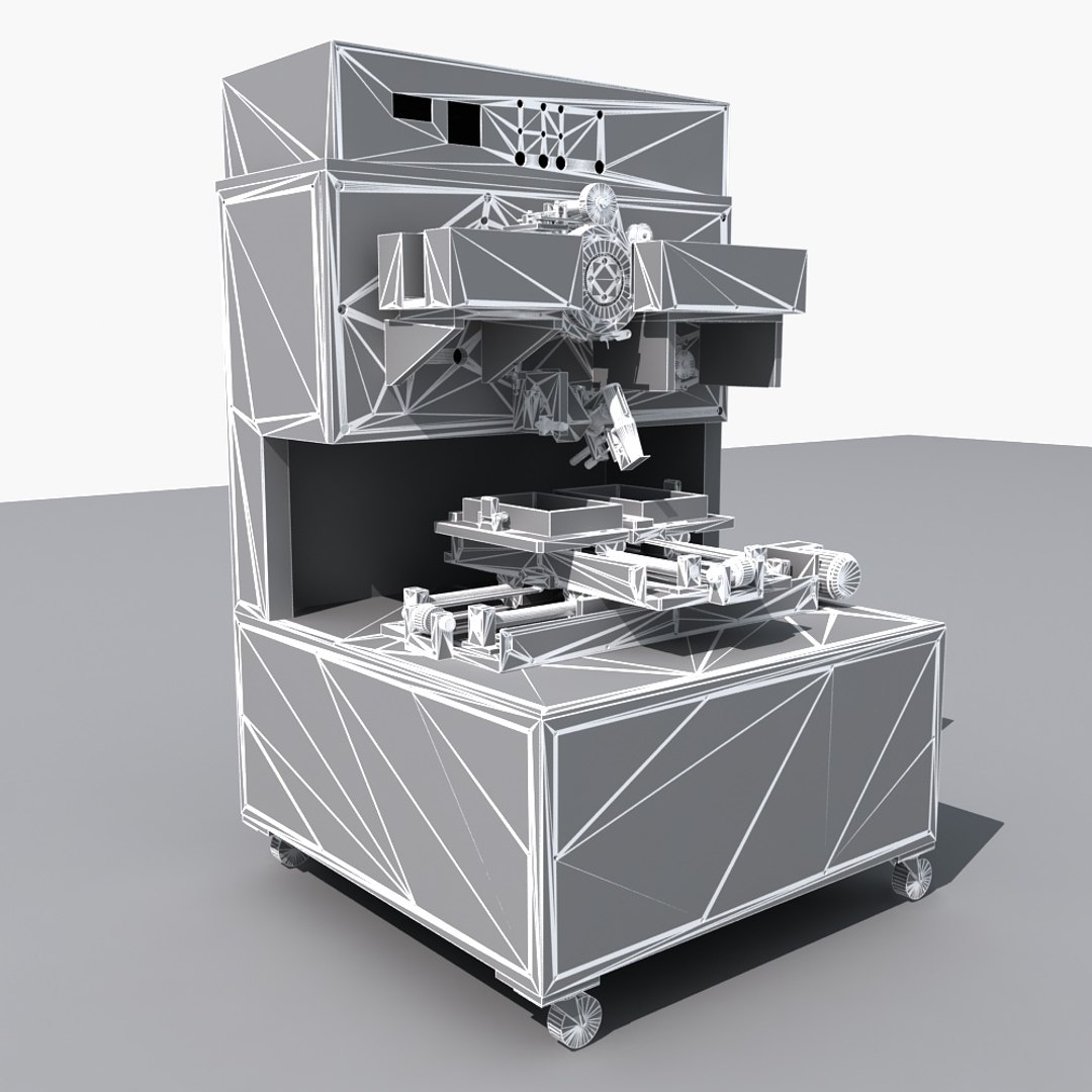 Production Equipment 3d Model