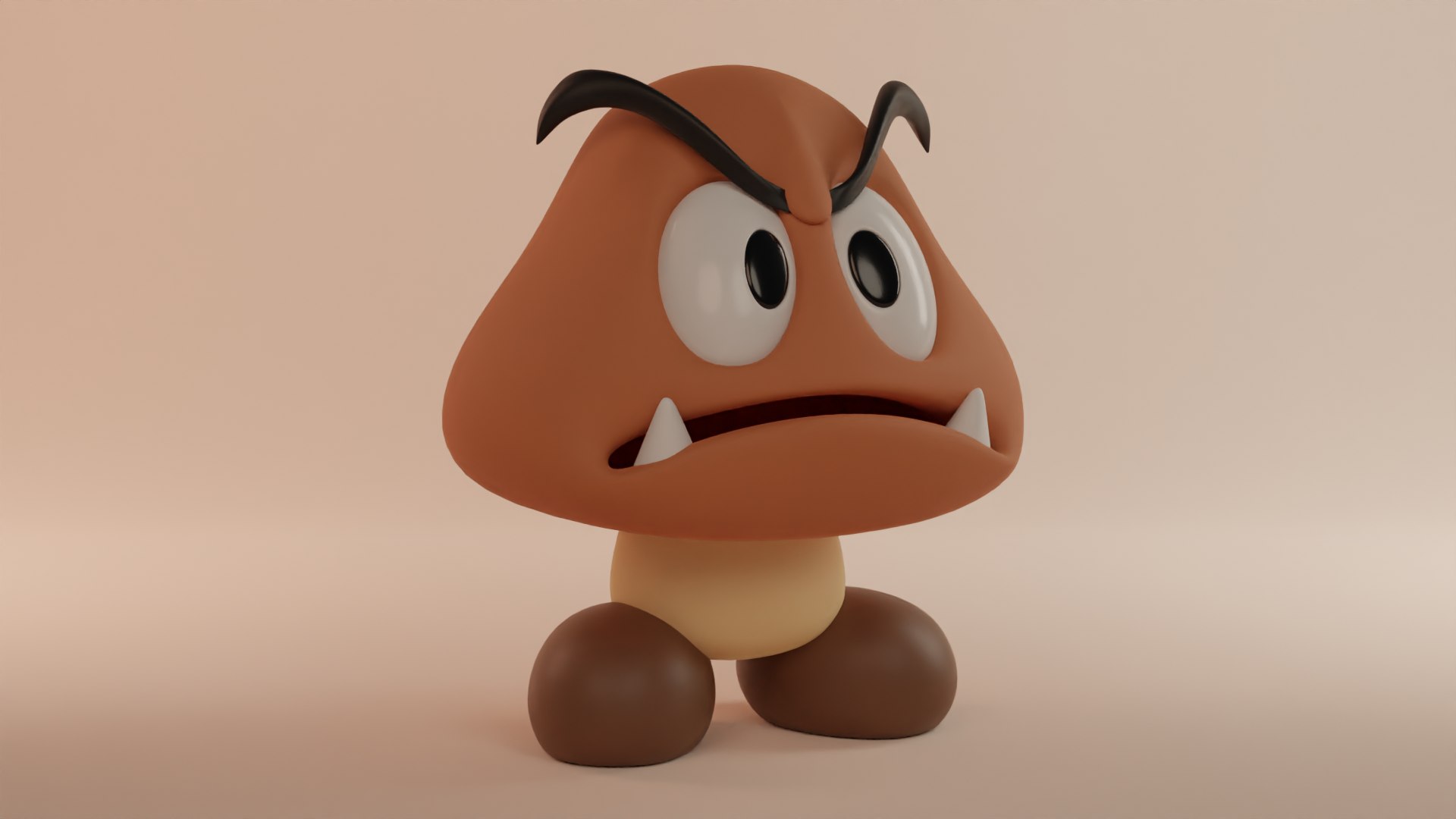 3D Goomba - TurboSquid 2073978