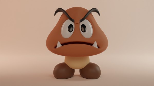 modelo 3d goomba - TurboSquid 2073978