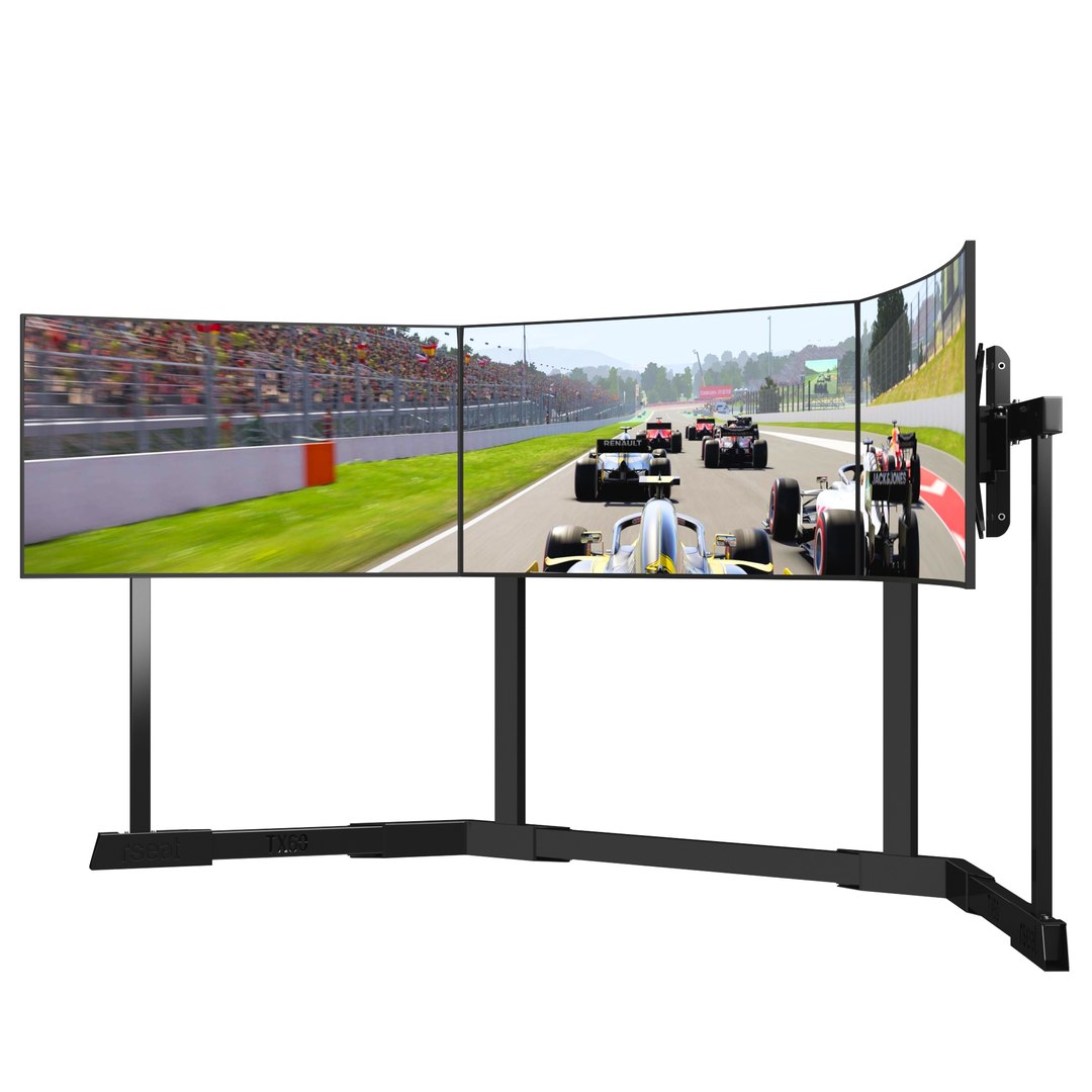 Playseat Trophy - Sim Racing Seat With 3 Monitors 3D Model - TurboSquid ...