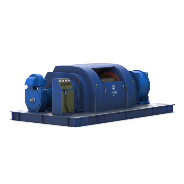 mechanical drawworks 3d model