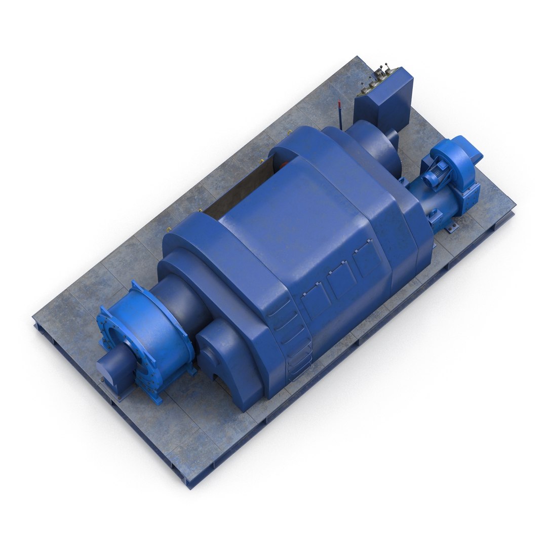 Mechanical Drawworks 3d Model