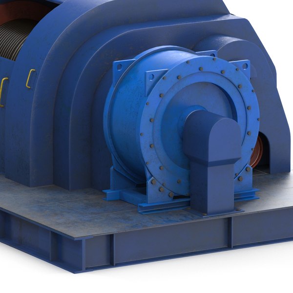mechanical drawworks 3d model