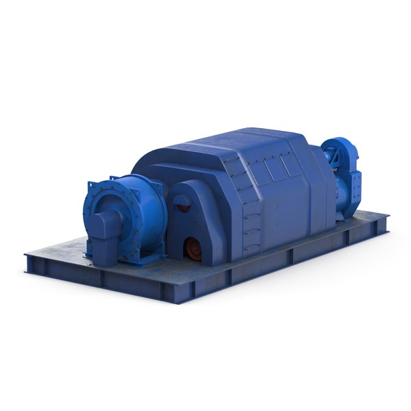 mechanical drawworks 3d model