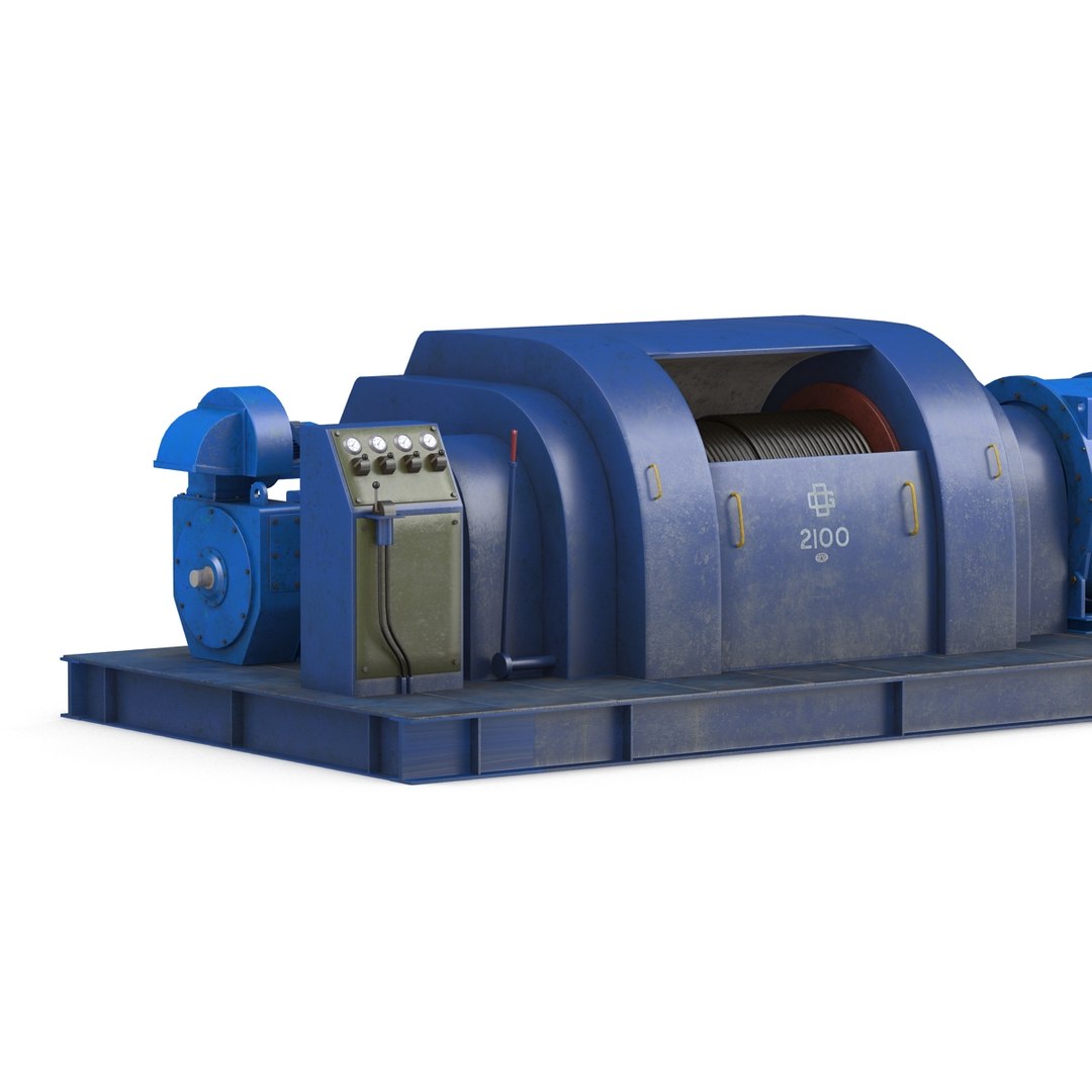 Mechanical Drawworks 3d Model