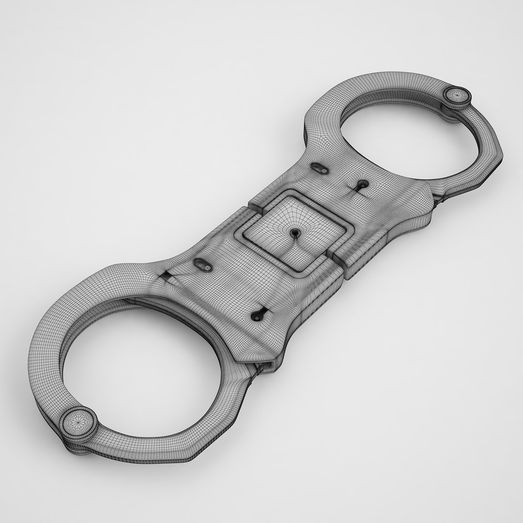 Rigid Handcuffs Model - TurboSquid 1209766