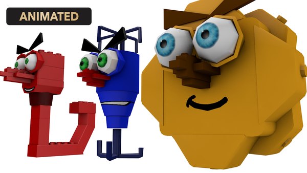 creature dog 3d model