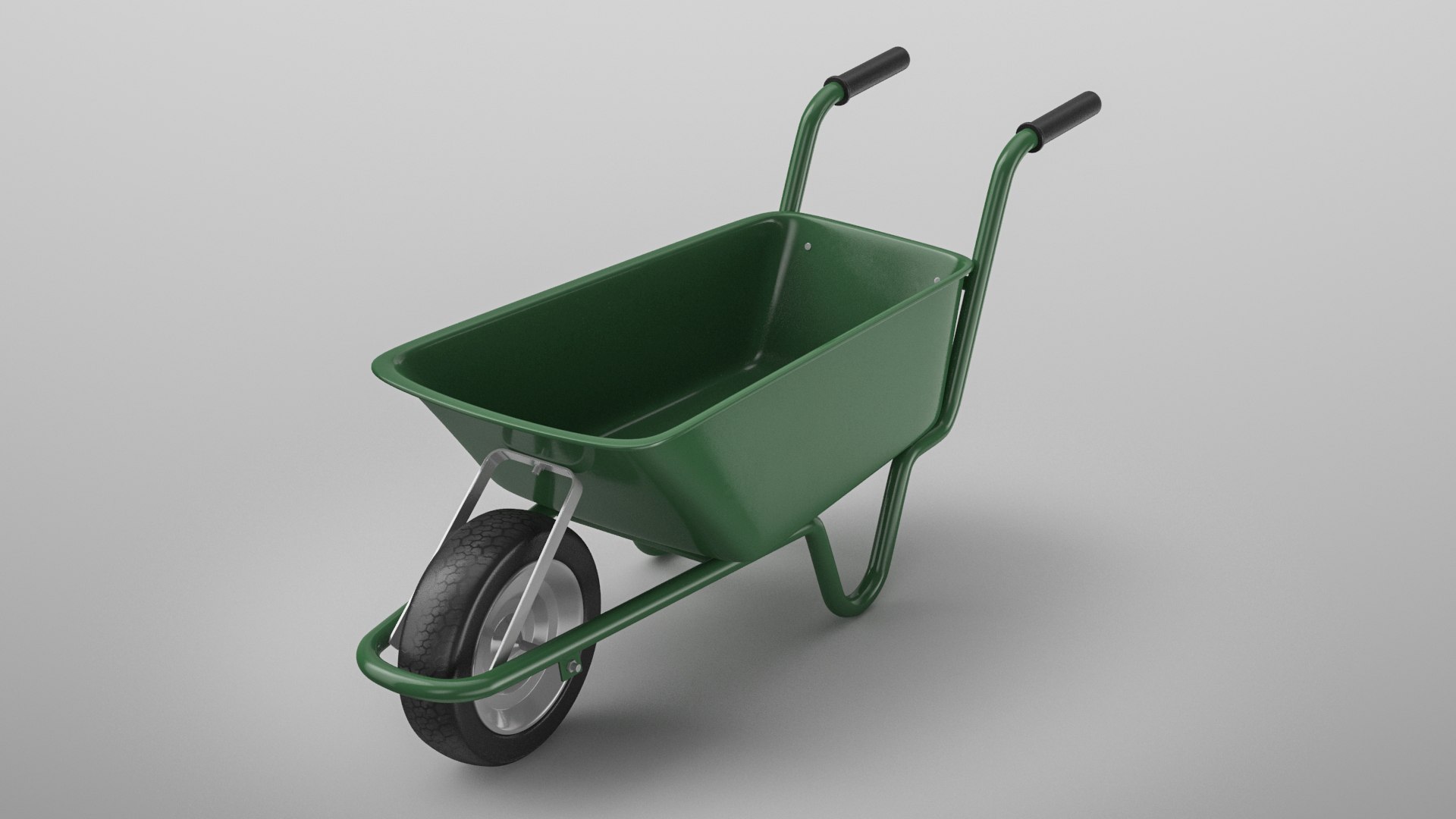 Wheelbarrow 01 3D model - TurboSquid 1806669