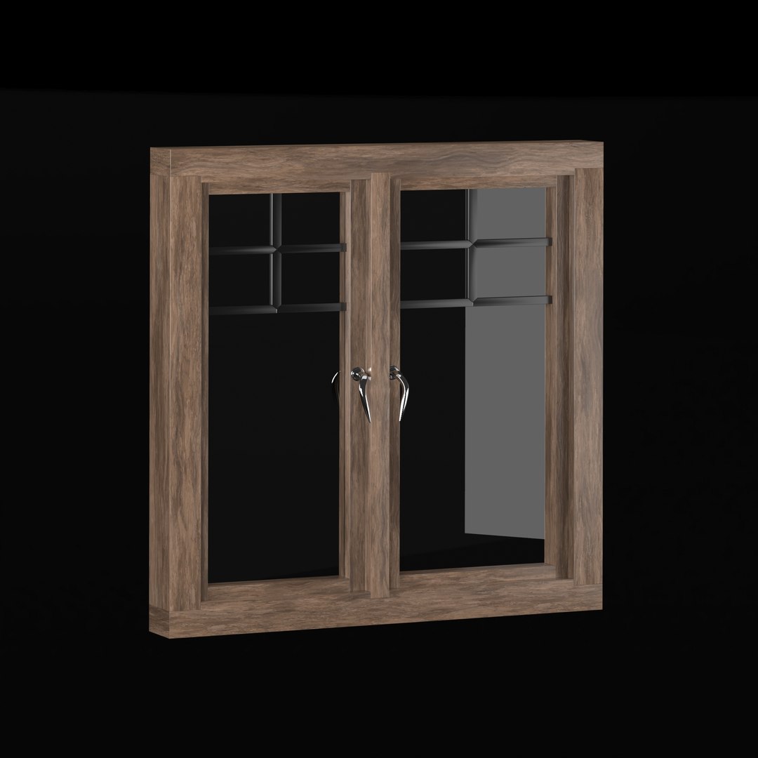 Wooden Windows 3D Model - TurboSquid 1817366