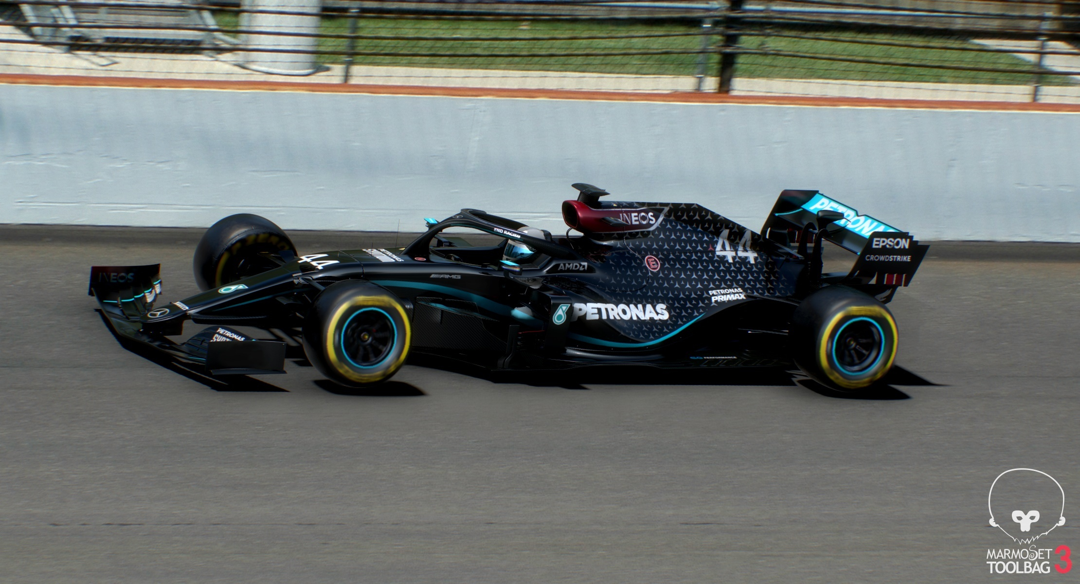 Mercedes f1 w11 formula 1 3D model - TurboSquid 1593932