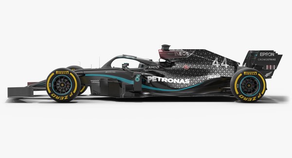 梅赛德斯 F1 W11 一级方程式赛车 2020 赛季全新黑漆3D模型 - TurboSquid 1593932
