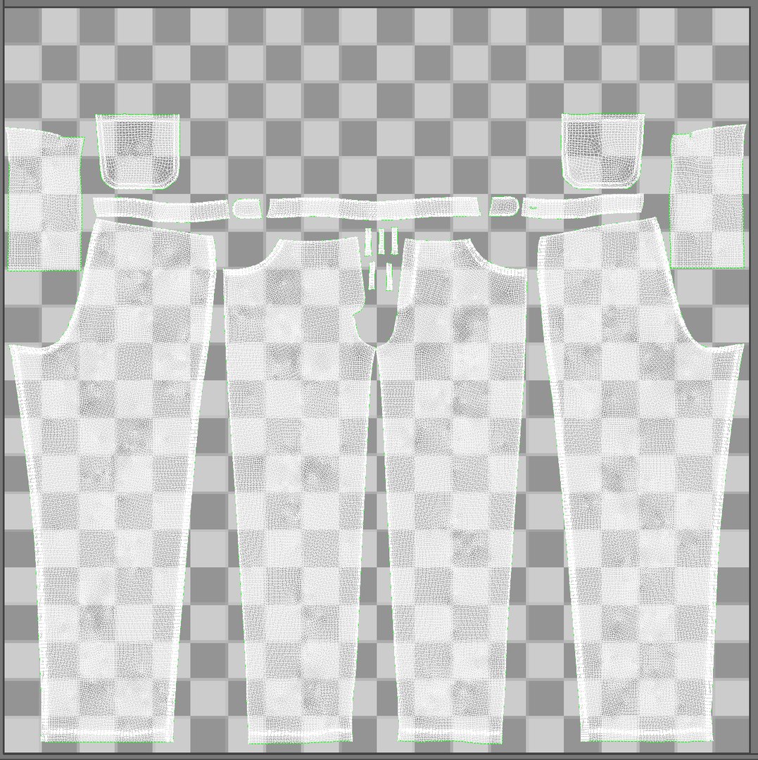 3d Pants