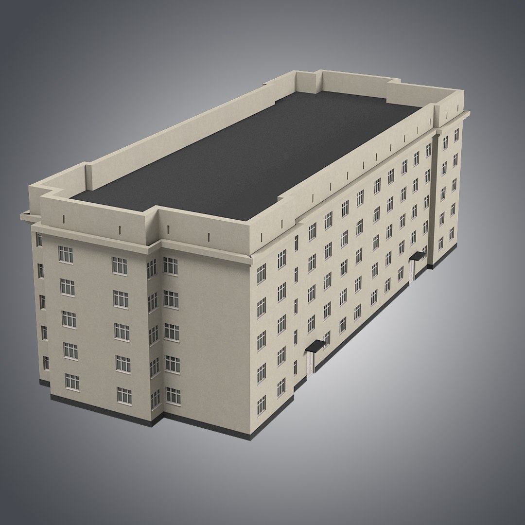 3d Model Office Building