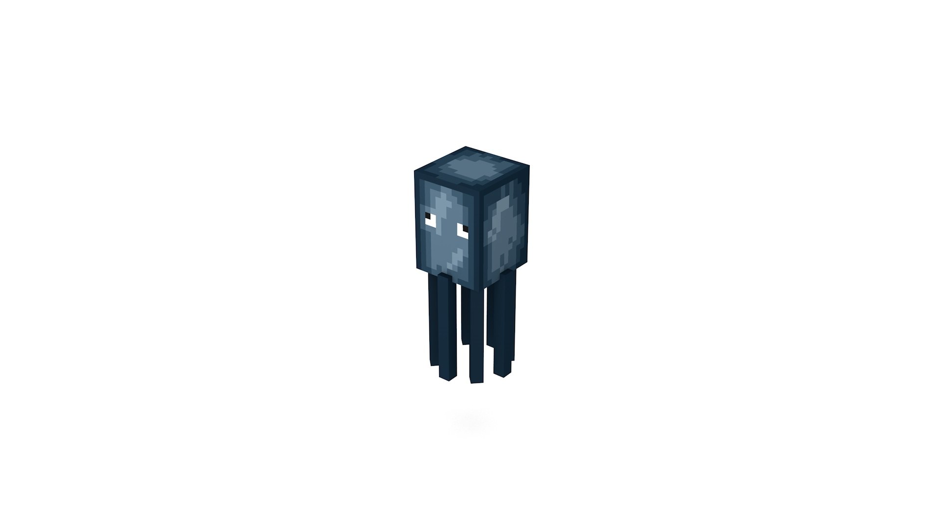3D Squid Minecraft Model - TurboSquid 2348171