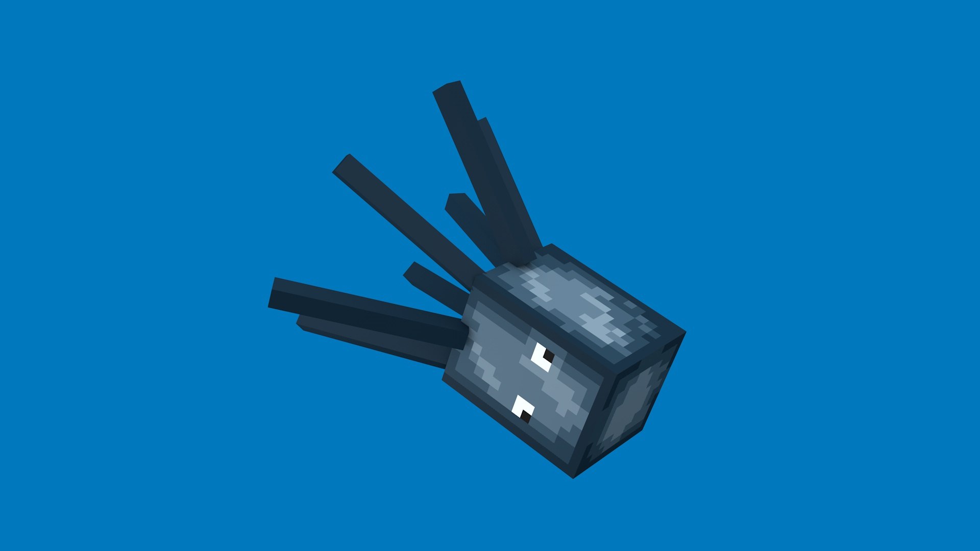 3D Squid Minecraft Model - TurboSquid 2348171