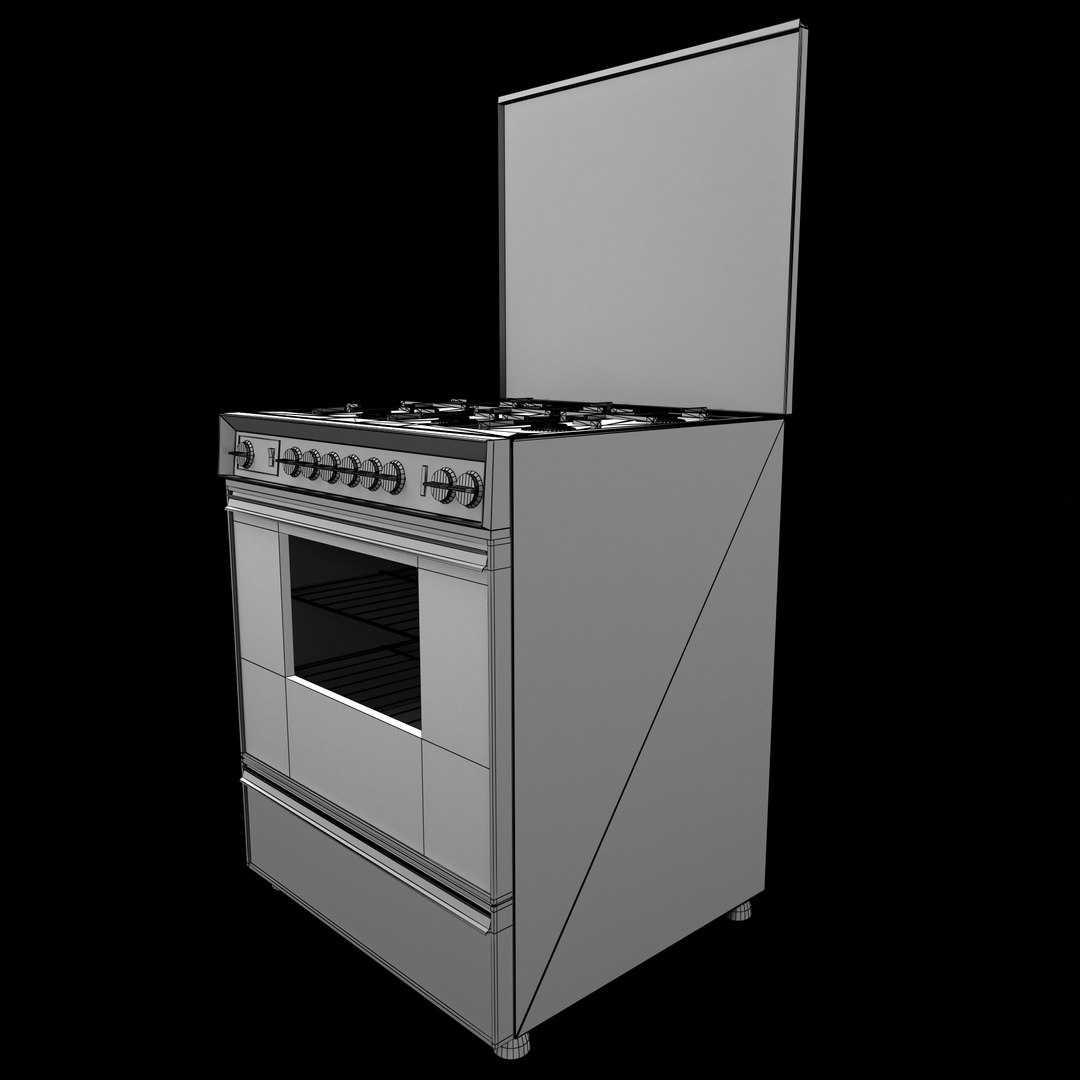 STOVE VINTAGE 3D Model - TurboSquid 2081904
