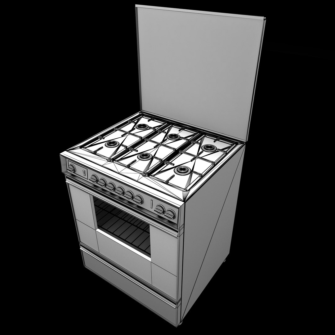 STOVE VINTAGE 3D Model - TurboSquid 2081904