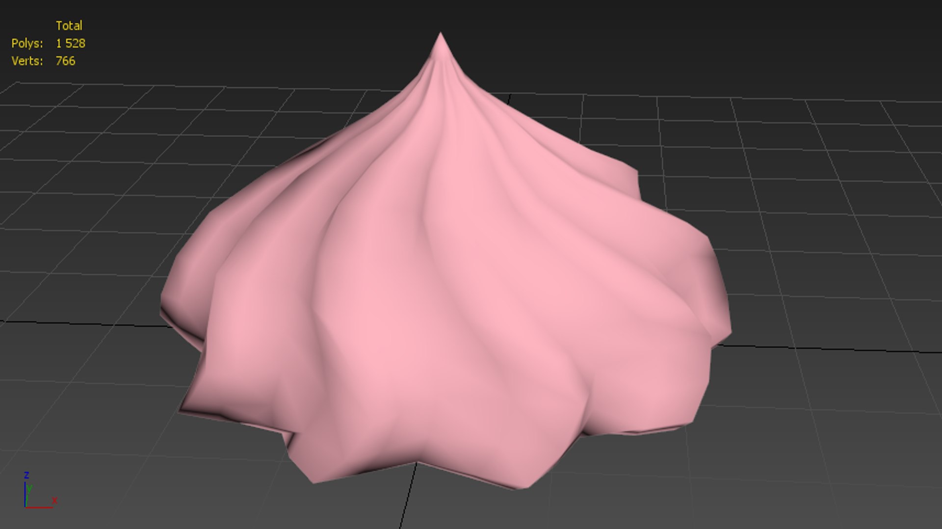 Pink cream 3D model - TurboSquid 1877495