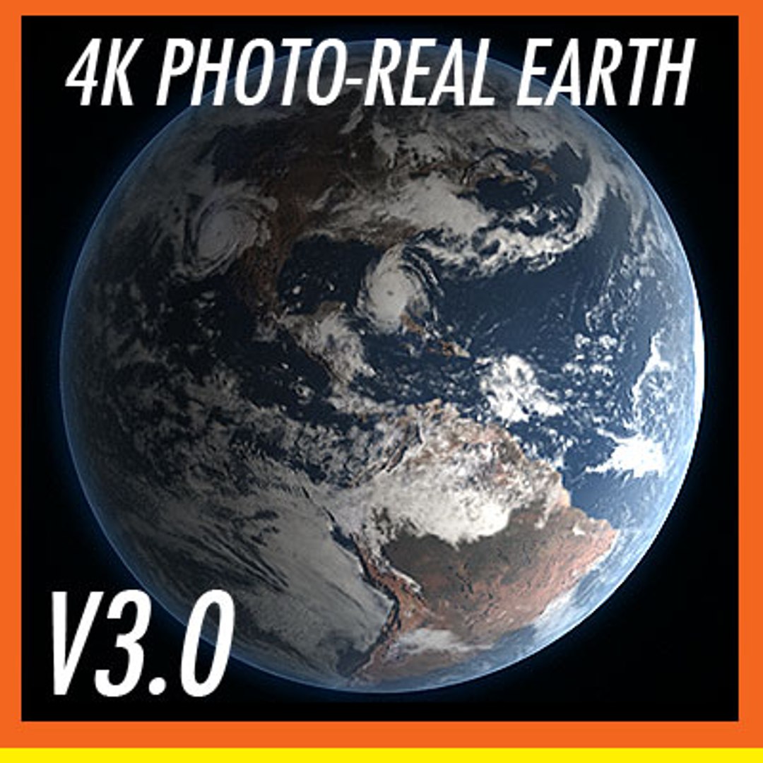 Maya 4k Earth