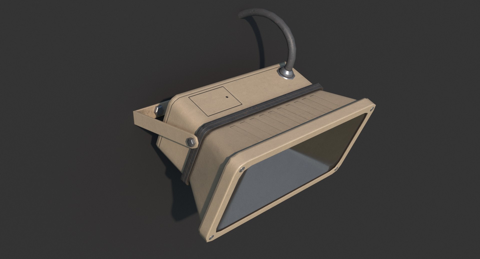 3D Model Pbr Floodlight Lights - TurboSquid 1420033