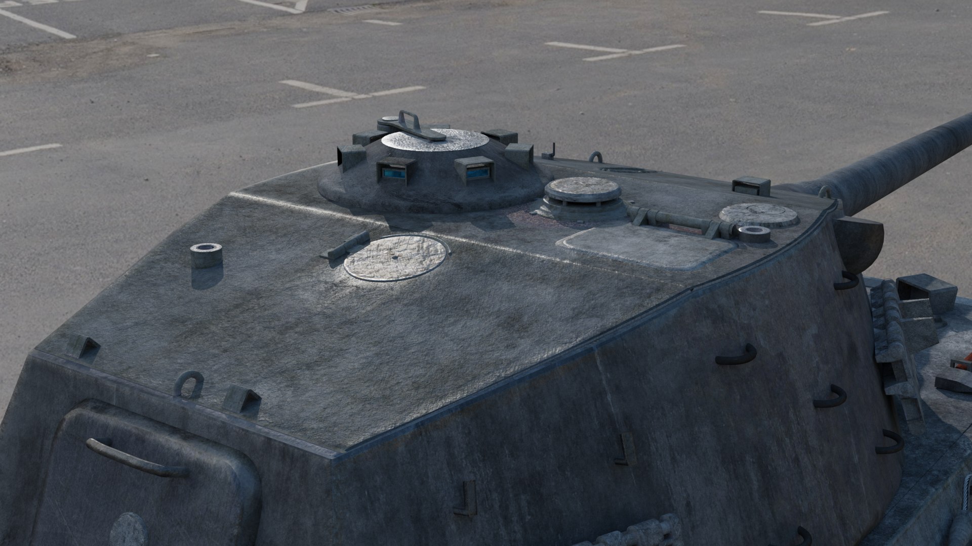 E75 Heavy Tank High-Quality Model 3D Model - TurboSquid 1735645