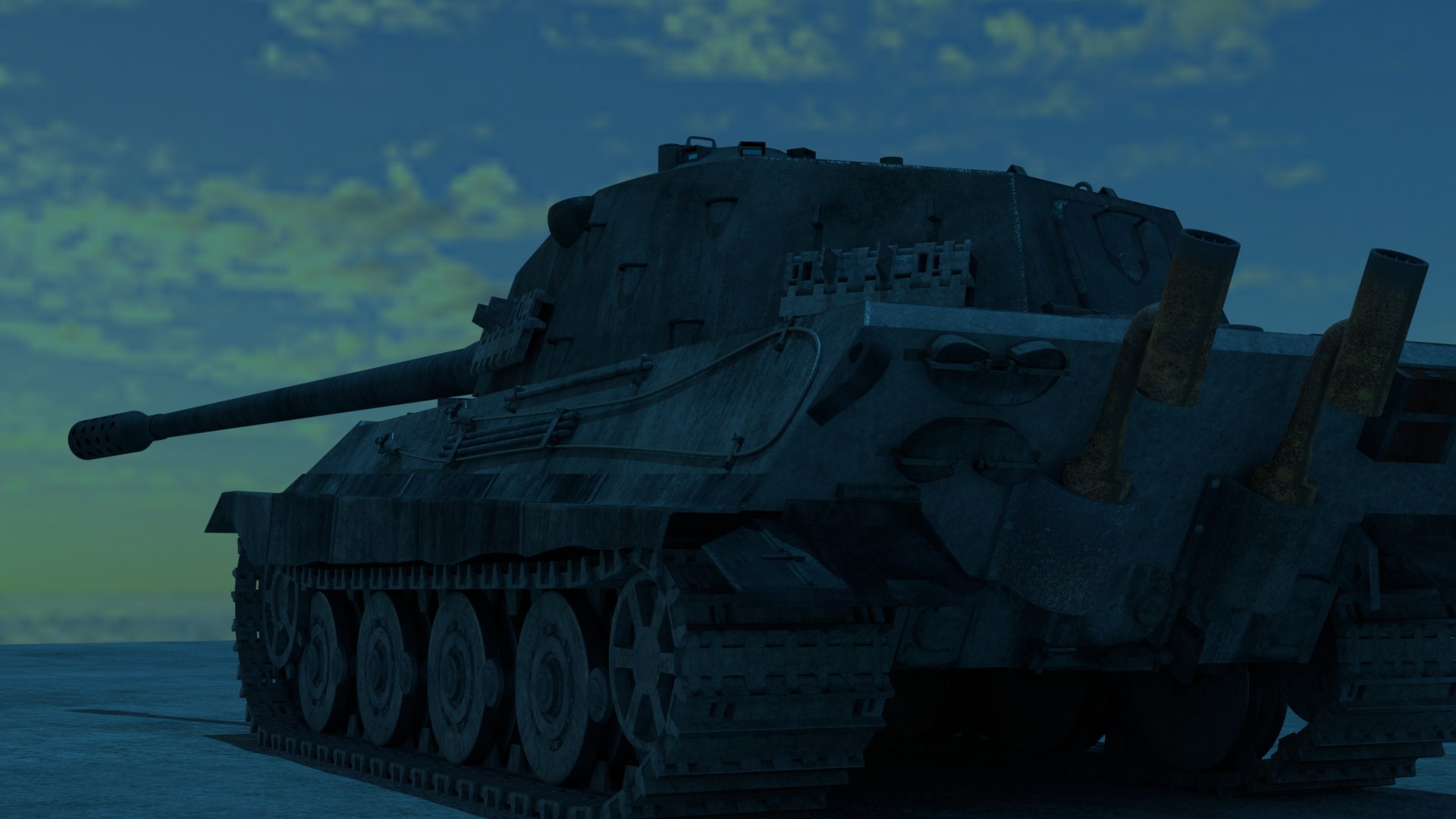 E75 Heavy Tank High-Quality Model 3D Model - TurboSquid 1735645