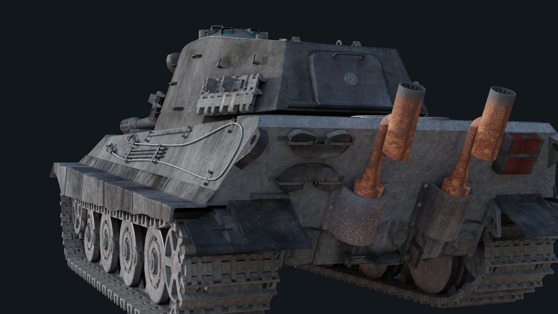 E75 Heavy Tank High-Quality Model 3D Model - TurboSquid 1735645
