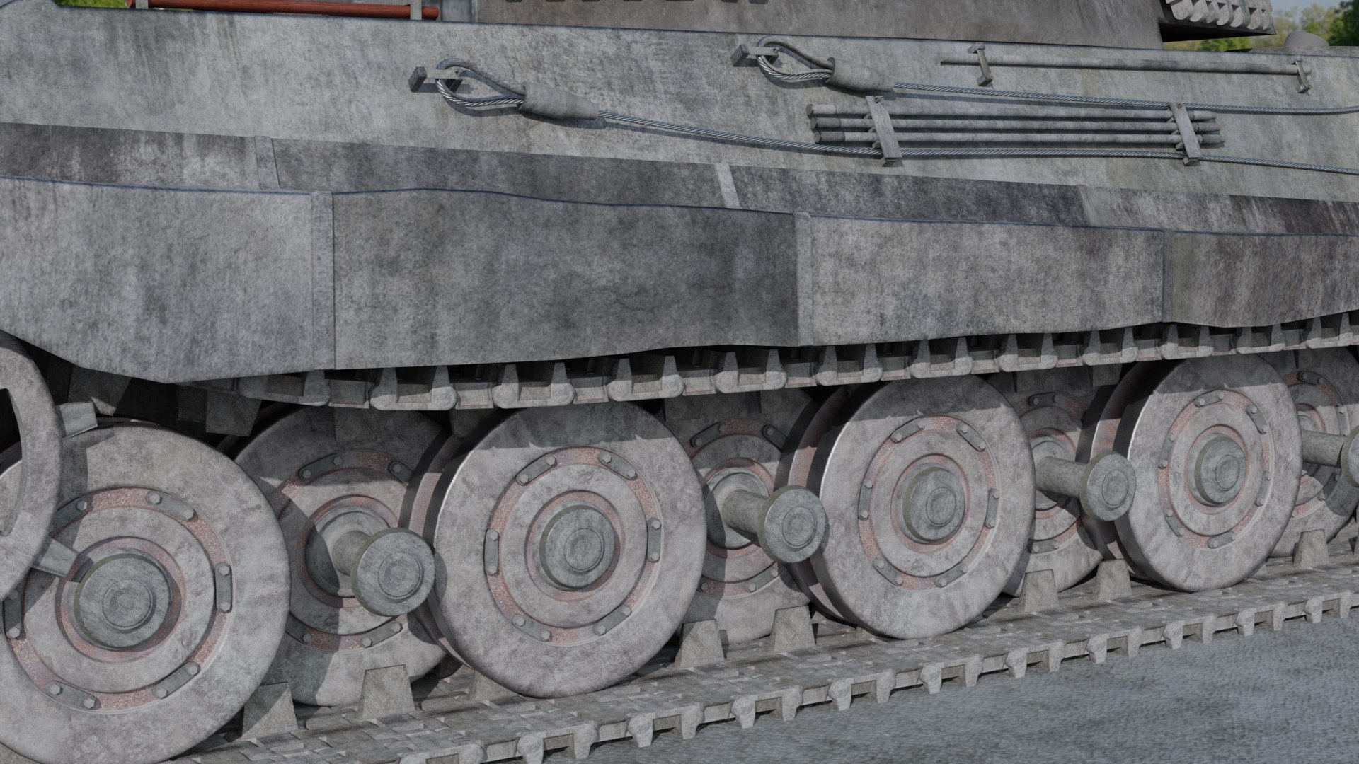 E75 Heavy Tank High-Quality Model 3D Model - TurboSquid 1735645