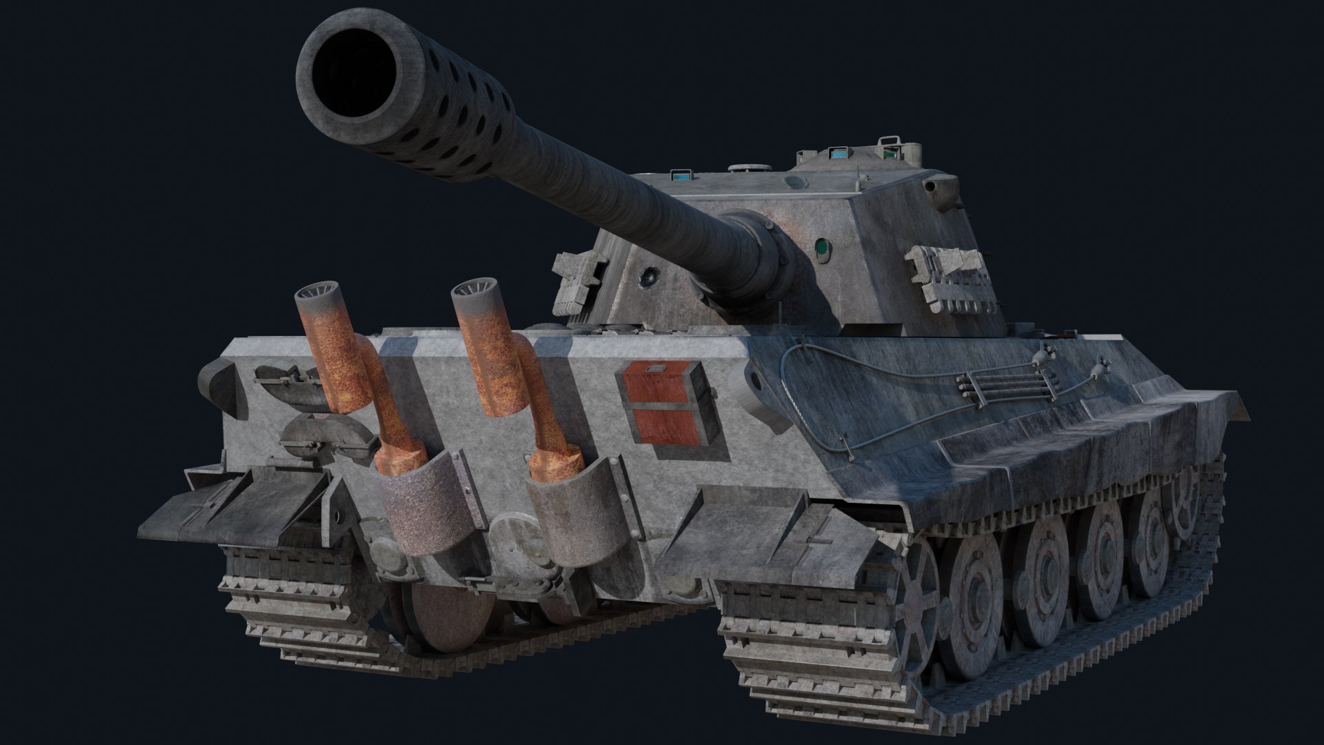 E75 Heavy Tank High-Quality Model 3D Model - TurboSquid 1735645