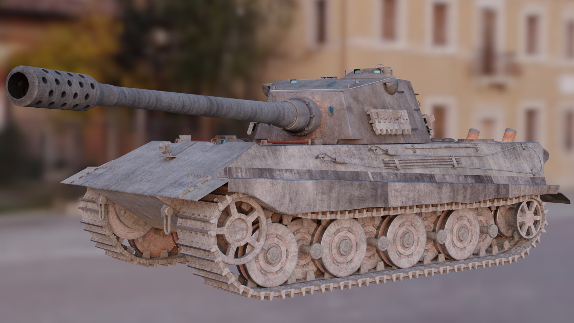 E75 Heavy Tank High-Quality model 3D model - TurboSquid 1735645