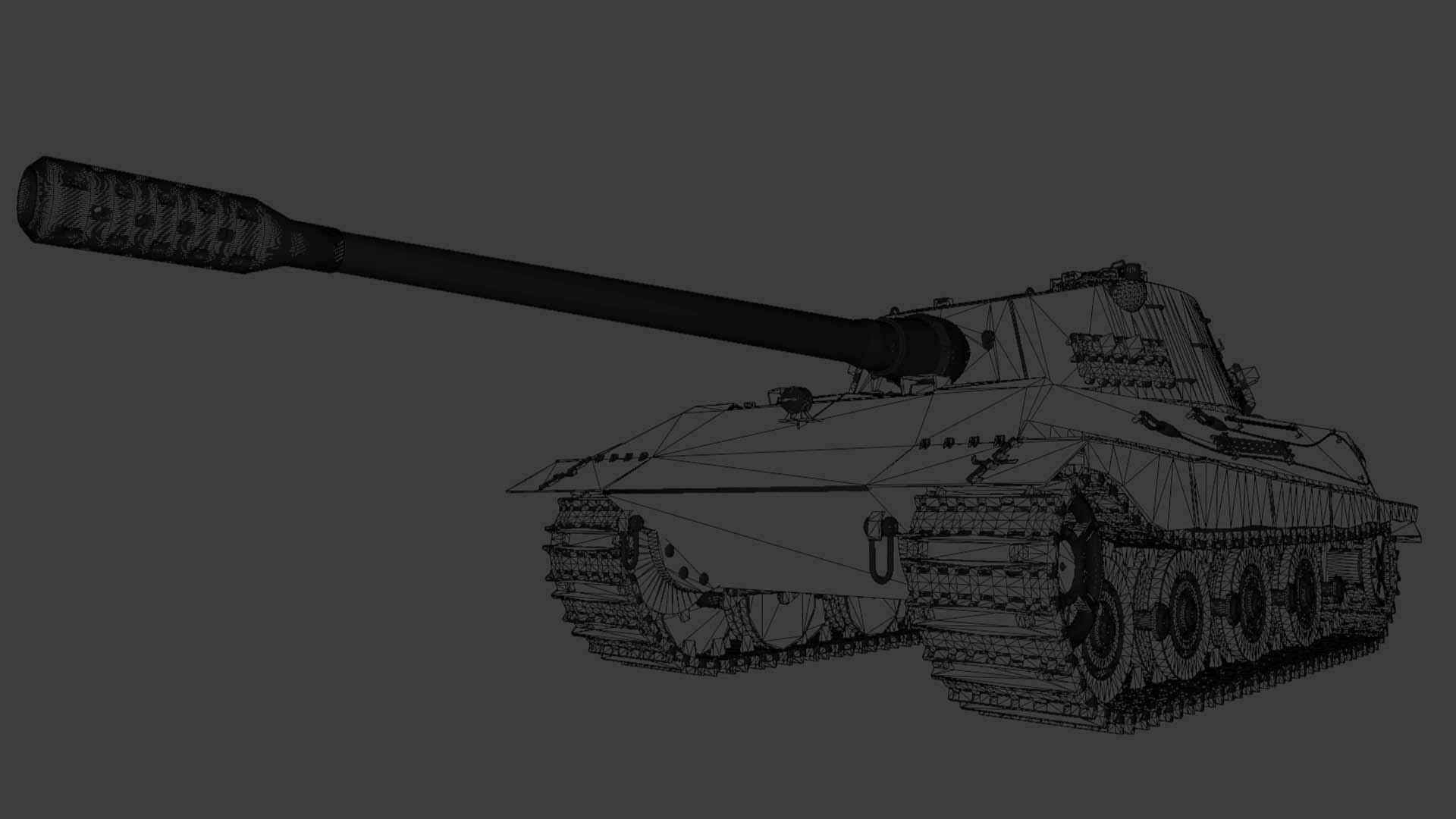 E75 Heavy Tank High-Quality model 3D model - TurboSquid 1735645